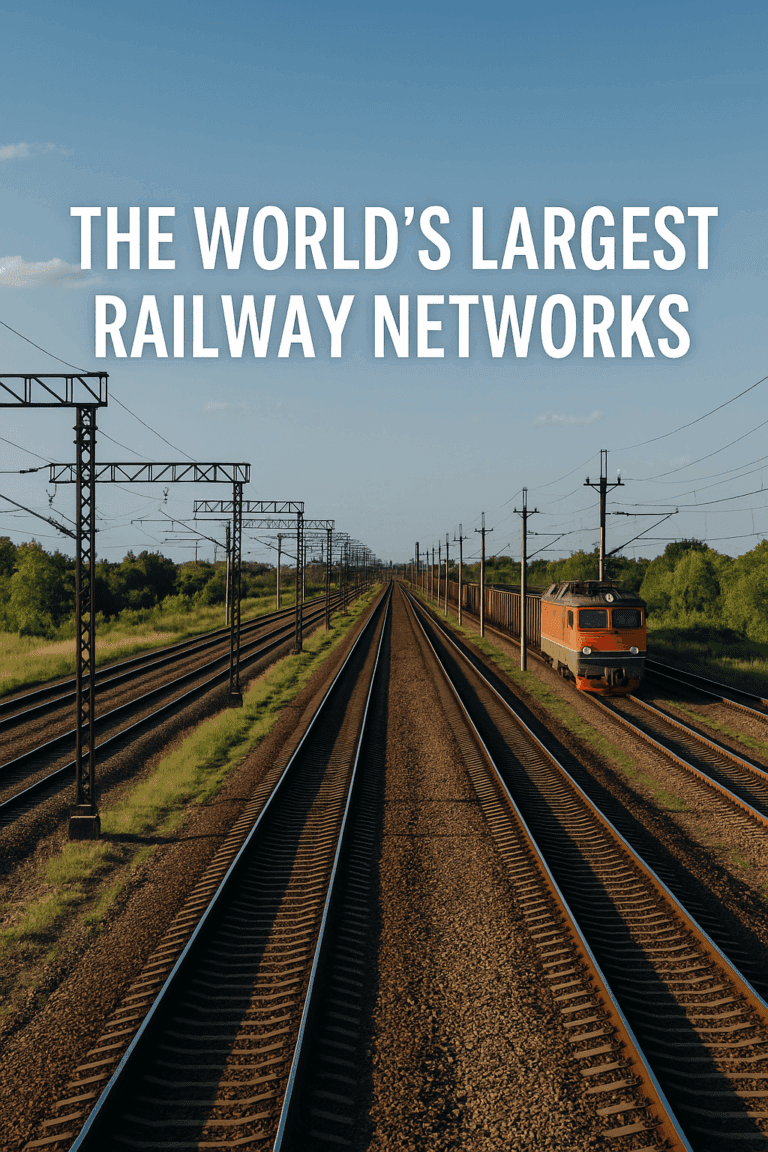 The World's Largest Railway Networks: Tracks, Trends & Technologies ...
